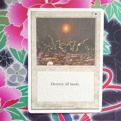 Magic The Gathering Armageddon Alternate 4th Edition 1995 Wizards Of