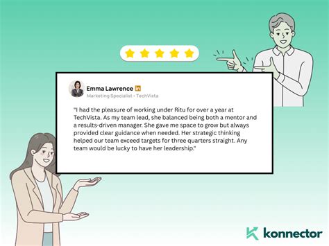 Linkedin Recommendations Examples And Tips Konnector