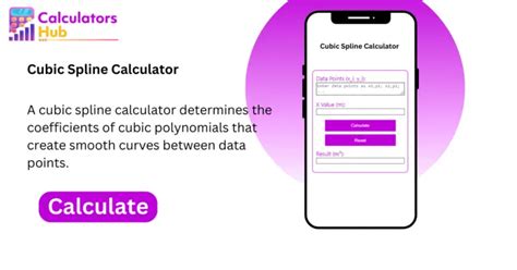 Cubic Spline Calculator Online