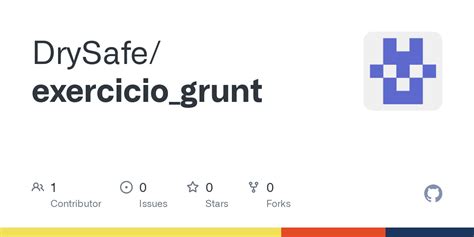 Github Drysafe Exercicio Grunt
