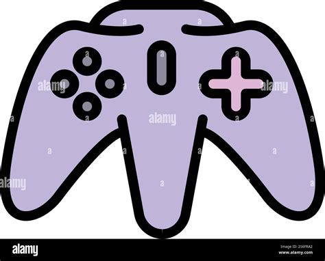 Pc Joystick Icon Outline Pc Joystick Vector Icon For Web Design