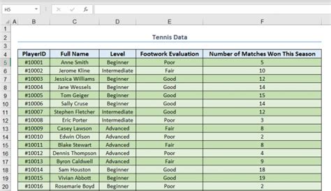 How To Make Excel Tables Look Good 8 Effective Tips