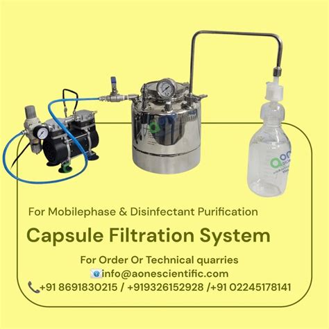 Capsule And Disinfectant Filtration System At ₹ 25000 Piece Sterile Filtration System In Mumbai