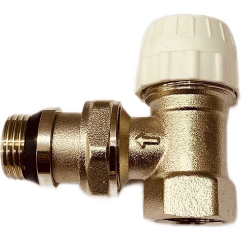 Кран для радиатора Millennium 3/4", угловой, верхний, под термоголовку ...