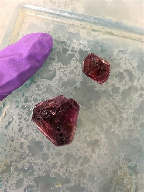 I Keep Finding These Neat Hexagonal Crystals In The Hematoxylin 7211 I