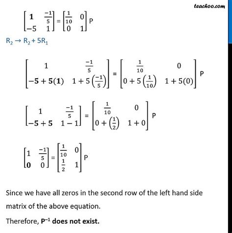 question 3 find p 1 given p [10 2 5 1] matrices
