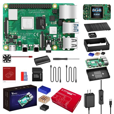Unleashing Creativity With The Vemico Raspberry Pi 4 8gb Kit Electronikz
