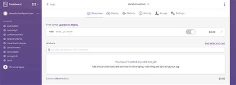 Step 04 Heroku And Mongolab Web Application Development Labs