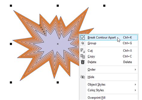 Using The Contour Tool In CorelDRAW Corel Discovery Center