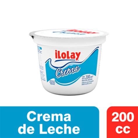 Crema De Leche Ilolay X 200 Cc Alberdisa