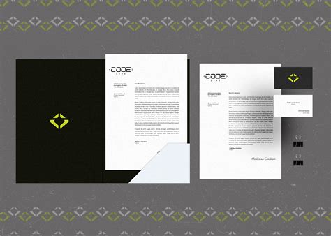 Code Line Identidade Visual Branding On Behance