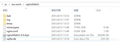 Windows安装nginx可视化工具nginxwebuinginxwebui Windows Csdn博客