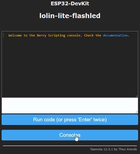Berry Script No Return For Light Get Arendst Tasmota Discussion 17878 GitHub