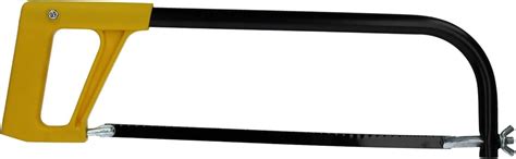 12 10 300mm Hacksaw Frame And 24 Tpi Blade High Vis Hack Saw Metal