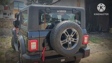 2023 Mahindra Thar Lx Hard Top Diesel Mt 4wd Mahindra Thar Chassis Or Vin Plate Location🚗🚙
