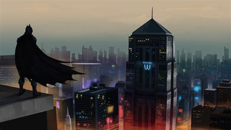 Gotham City Background 4k