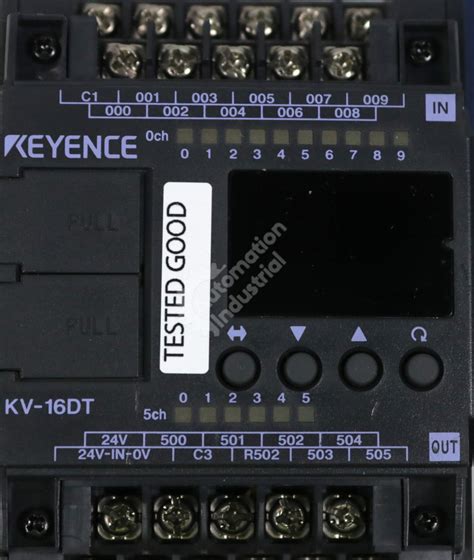 kv 16dt by keyence super small programmable logic controller