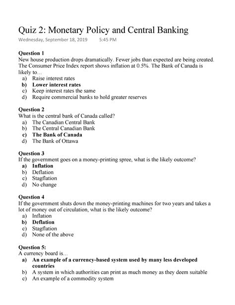 Quiz 2 13 September 2019 Questions And Answers Warning Tt