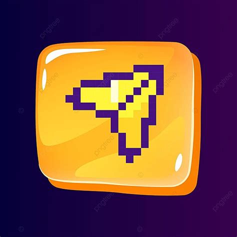 Glossy Ui Button With Pixelated Color Icon For Sending Messages Vector Symbol Illustration