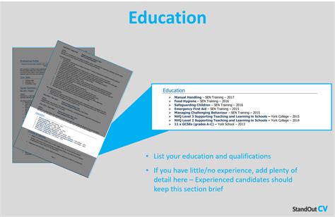 Apprenticeship CV Example Writing Guide Get Noticed