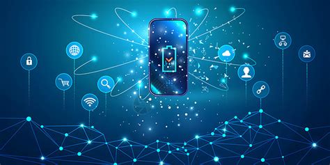 智能科技手机图片素材 正版创意图片500478153 摄图网