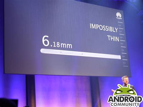 Huawei Ascend P Official As Worlds Thinnest Smartphone Android Community