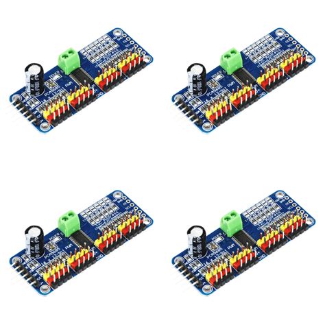 módulo 16 canales 12 bits pwm servo driver i2c interfaz pca9685 40
