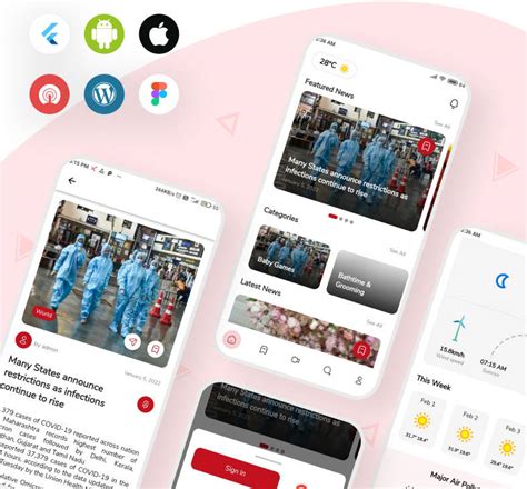20 best flutter news app templates and full applications with source code
