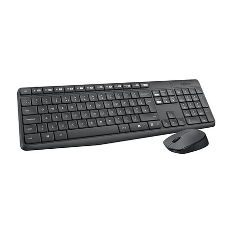 Amazon In Buy Logitech MK235 Wireless Keyboard And Mouse Set For Windows 2 4 GHz Wireless