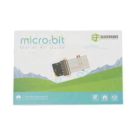 Elecfreaks Microbit Starter Kit W Microbit V2 Board Robotshop