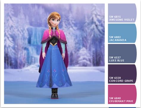 Anna Disney Colors
