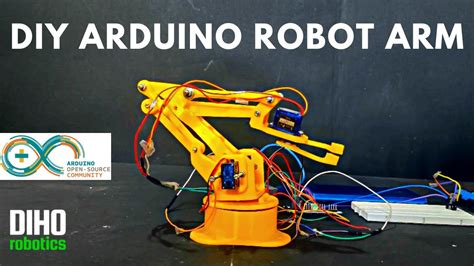 Diy Robotic Arm Full Video Youtube