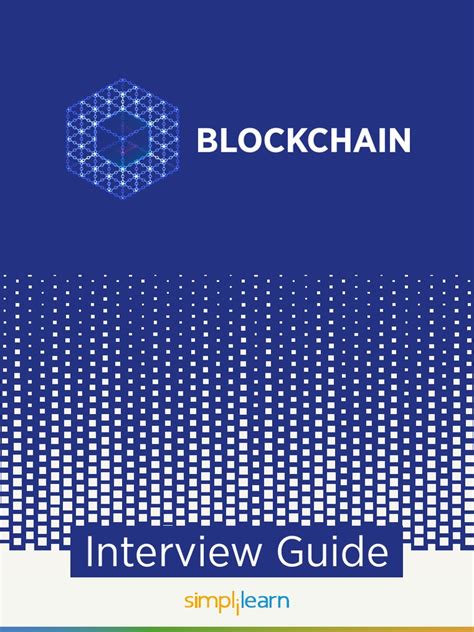 blockchain interview guide pdf key cryptography cyberwarfare