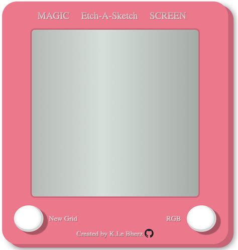 GitHub Peaches Xo Etch A Sketch The Odin Project Etch A Sketch App