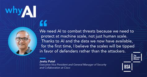 why ai cisco s jeetu patel on how ai helps improve security resilience