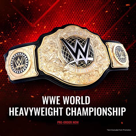 New Wwe World Heavyweight Championship Belt