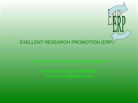Erp Ppt