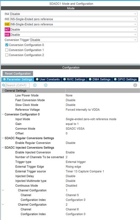 stm32f373 sdadc configuration mystery how should