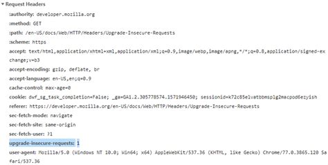 Headers Upgrade Insecure Requests Geeksforgeeks