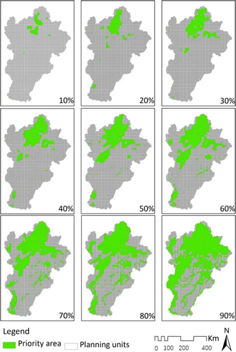 spatial prioritization for different conservation targets download