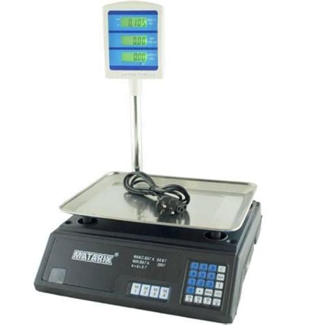 ᐉ Весы товарные Matarix MX-411 50 кг (D100) • Купить в Киеве, Украине ...
