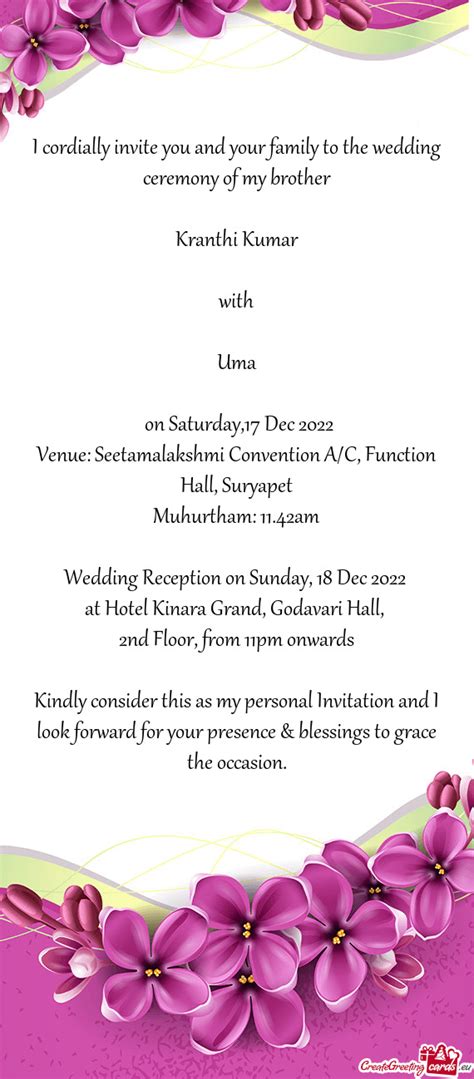 Kranthi Kumar Free Cards