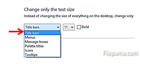 How Can You Make The Fonts And System Texts Bigger In Windows Filepuma Reviews