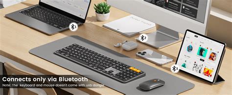 Protoarc Backlit Bluetooth Keyboard And Mouse For Mac Km100 A Full Size Wireless Keyboard Mouse