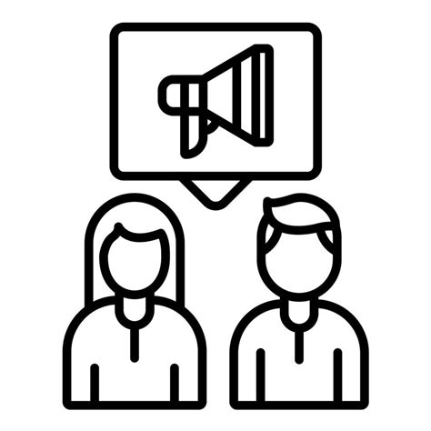 Public Perception Vector Icon 21708164 Vector Art At Vecteezy