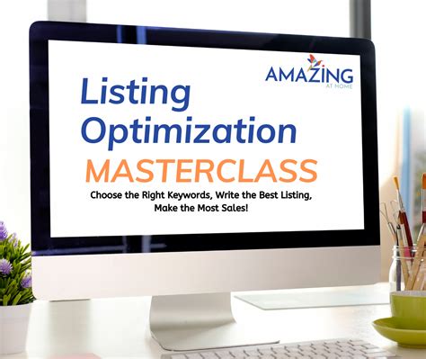 Listing Optimization Masterclass