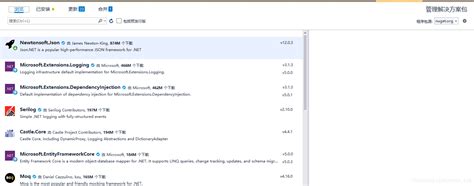 搭建私有nuget服务器（ core框架） nuget server netcore csdn博客