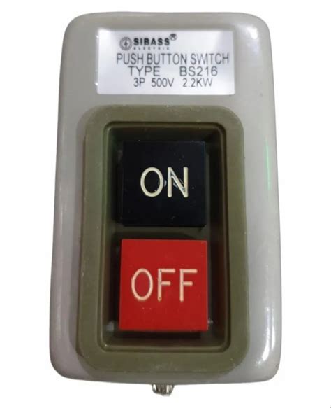 Sibass Model Name Number Bs216 Electrical Push Button Switch For
