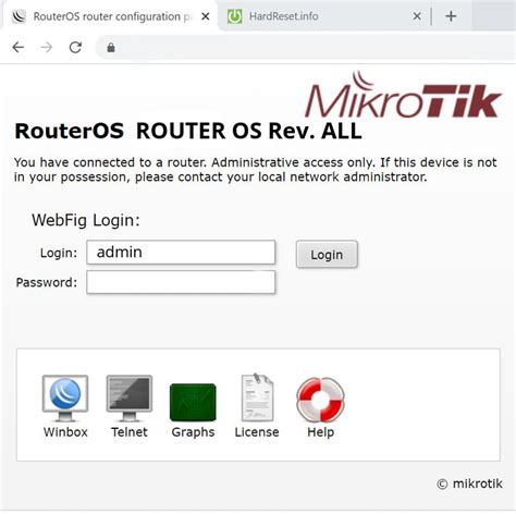 Open Admin Page On Mikrotik Router Os Rev All How To Open Admin Page On Mikrotik Router Os Rev All How To