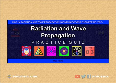MCQ In Radiation And Wave Propagation Part 3 ECE Board Exam